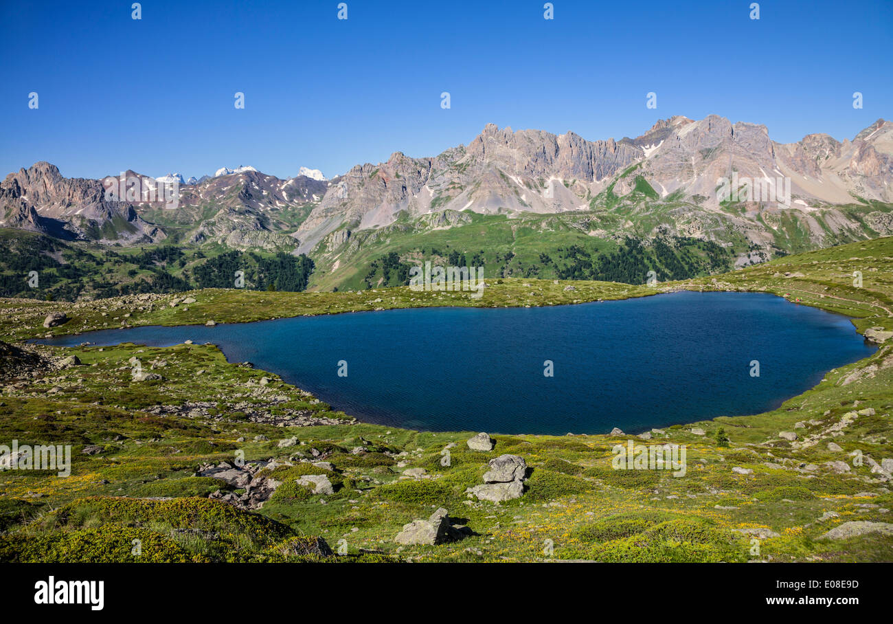 Image of the Laramon lake located at 2359 m altitude in Clareee Valley ...