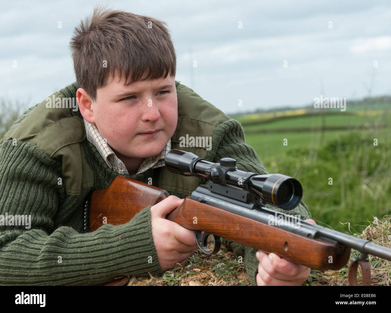 Youth With Rifle Portrait High Resolution Stock Photography and Images ...