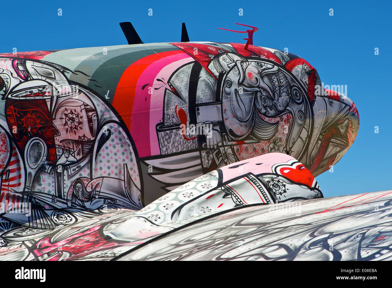 Abstract Airplane Art