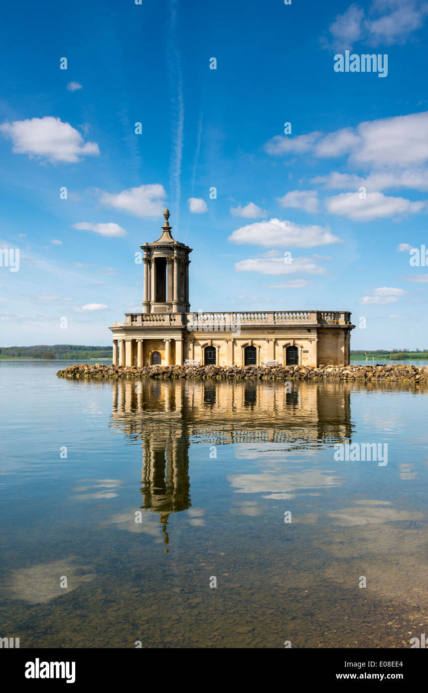 Normanton Church, Rutland Water England UK Stock Photo - Alamy