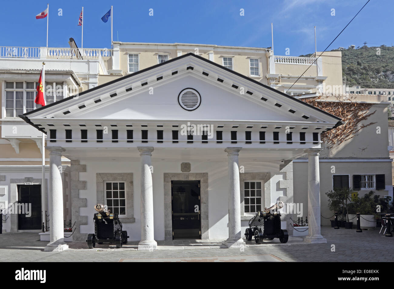 Parliament Building, Gibraltar Stock Photo - Alamy