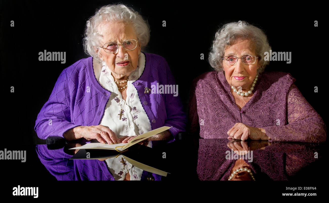 Photo by Guy Harrop/Alamy. One of Britain's oldest set of identical ...