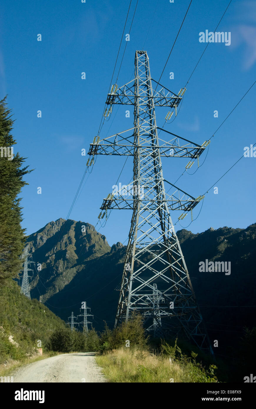 Transmission pylons hi-res stock photography and images - Alamy