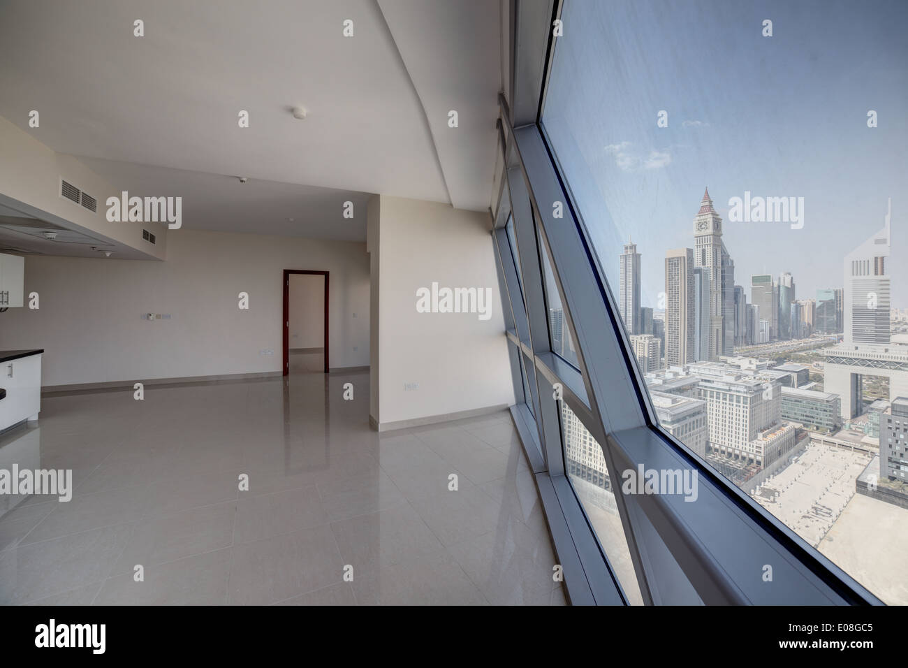 amazing interior of bright and modern empty room Stock Photo - Alamy