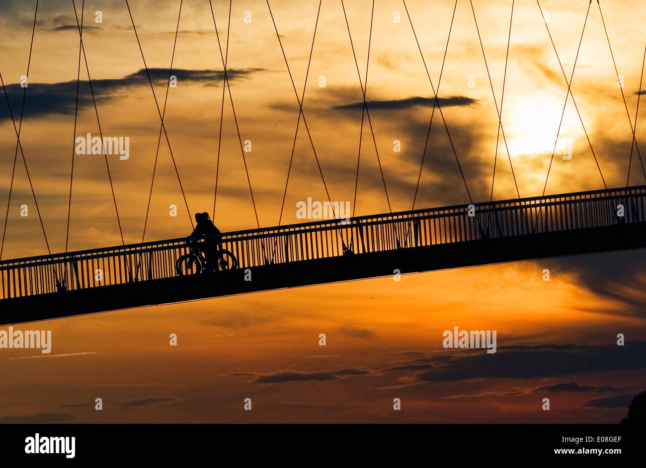 Osijek pedestrian bridge hi-res stock photography and images - Alamy