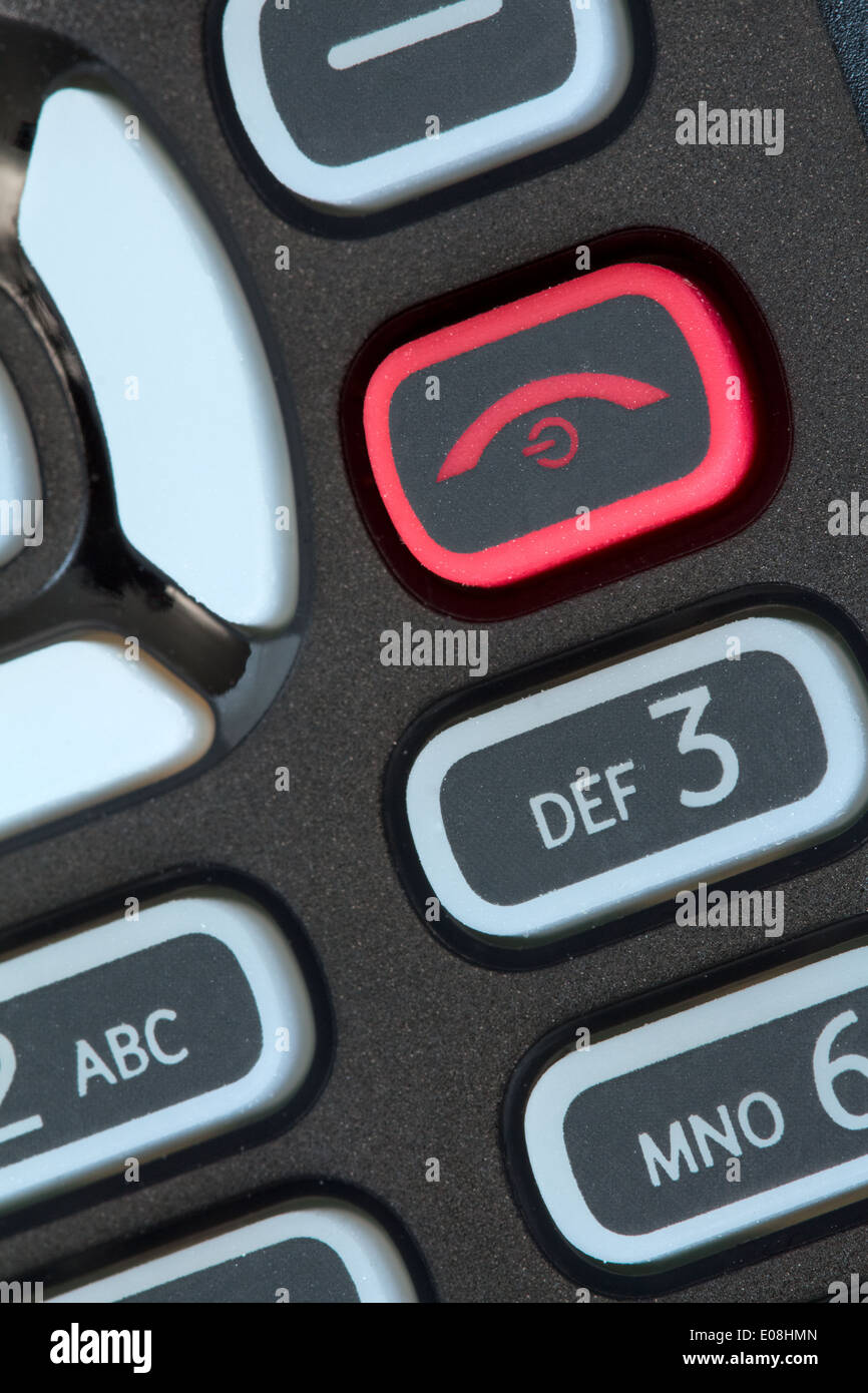 Image of an obsolete mobile phone keypad Stock Photo - Alamy