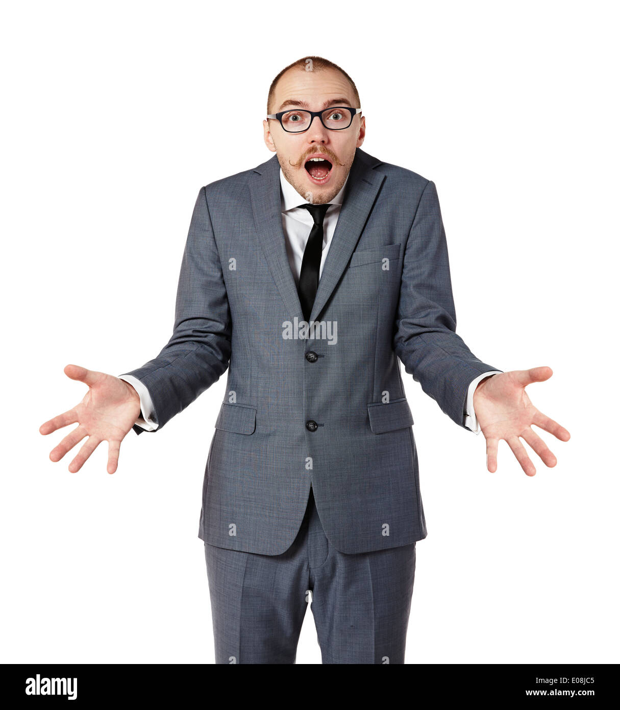 Man Shrugging Shoulders