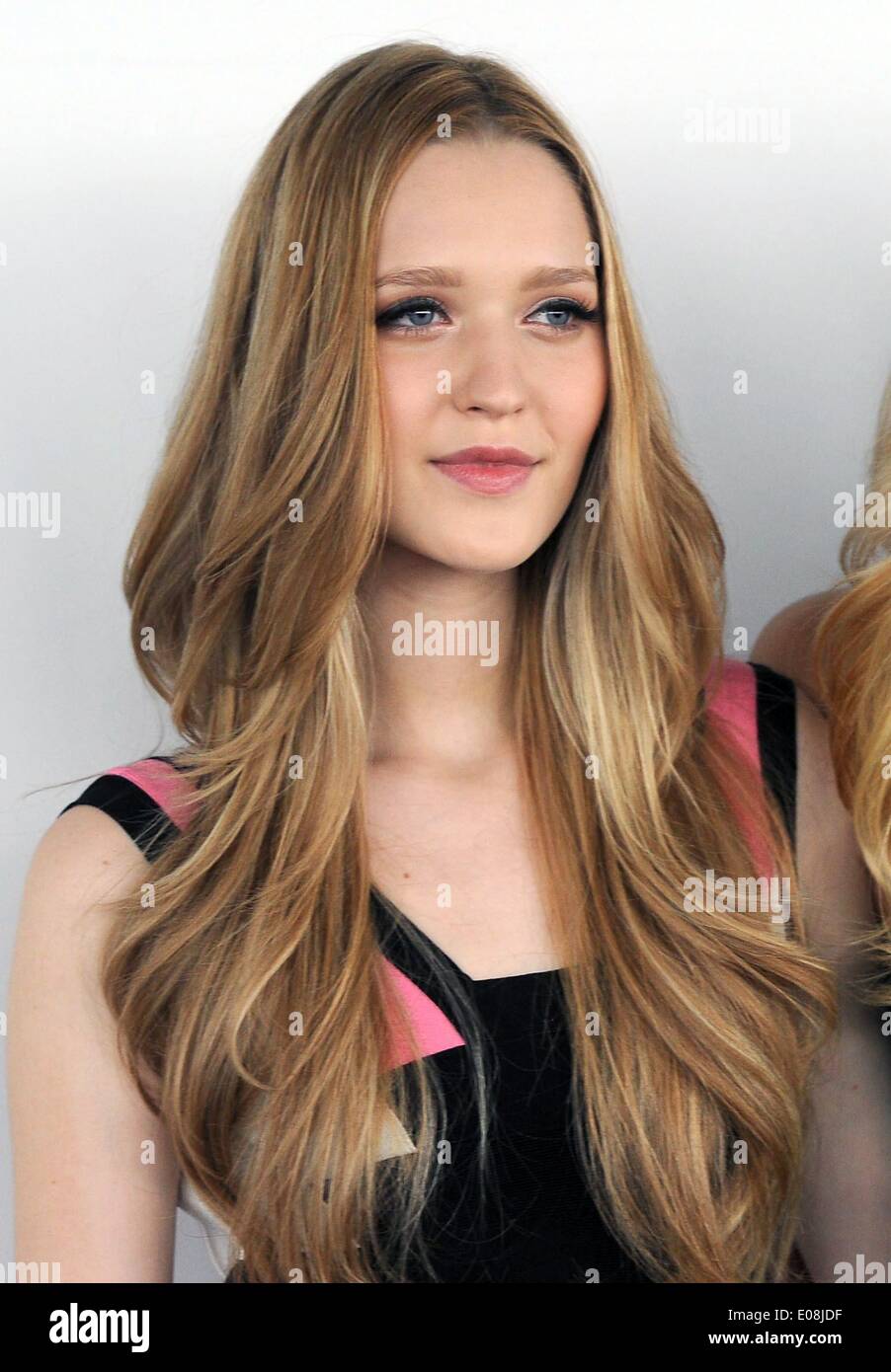 Cologne, Germany. 06th May, 2014. Finalist Ivana poses before a press ...