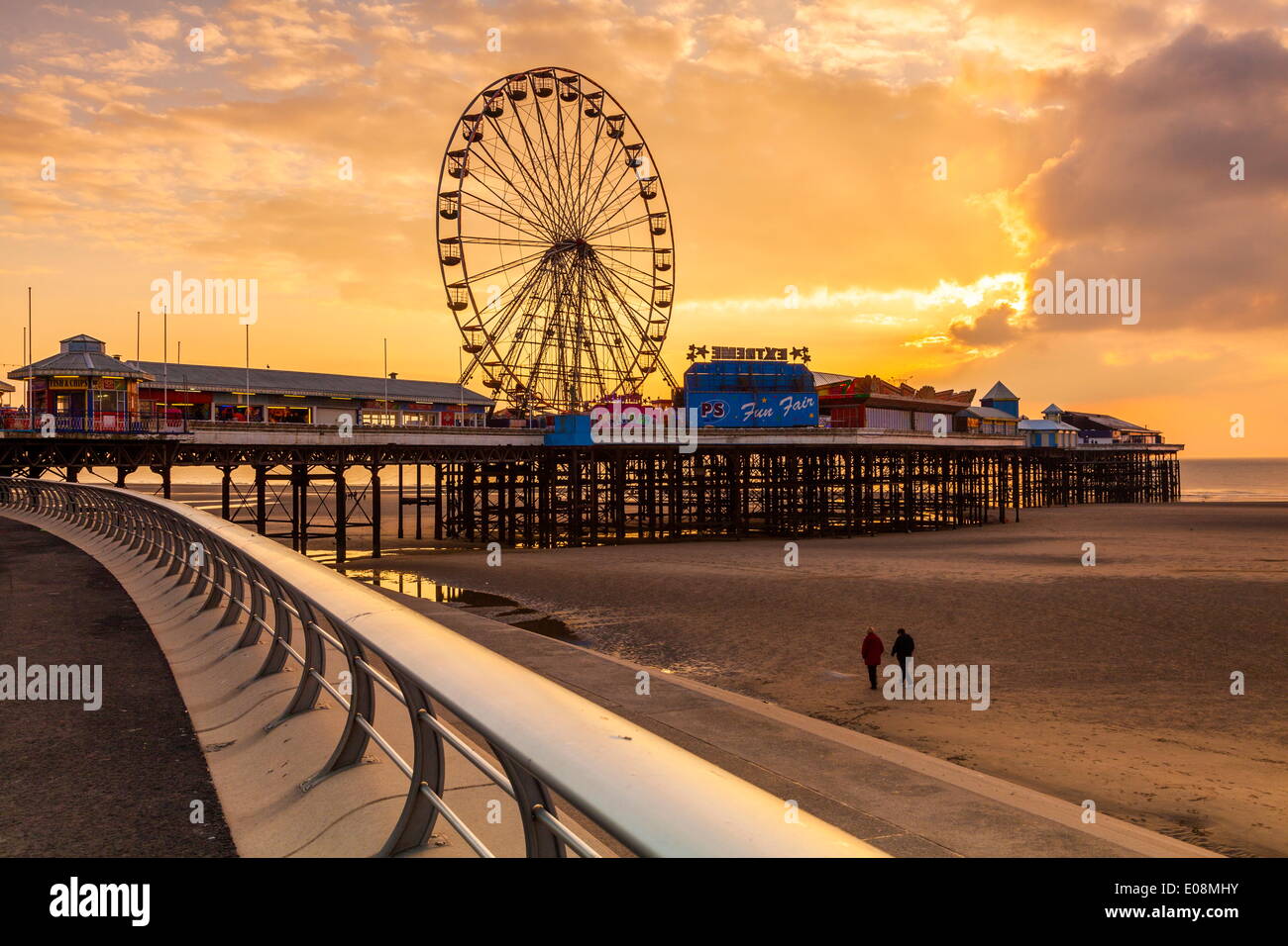 The Pier, Blackpool, Lancashire, England, United Kingdom, Europe Stock ...