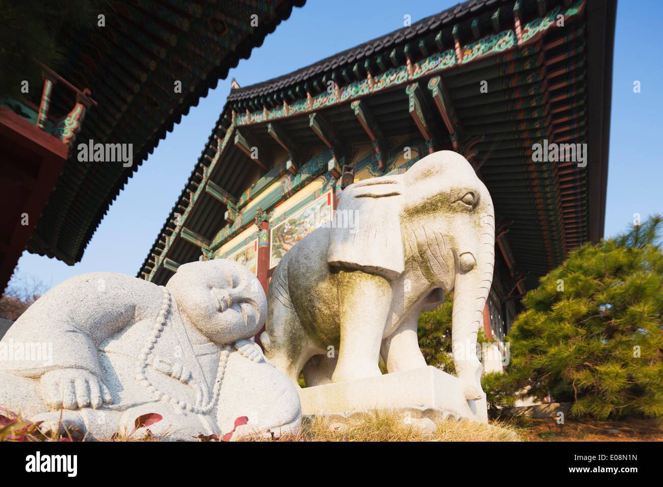 Bongeun-sa Temple, Seoul, South Korea, Asia Stock Photo - Alamy