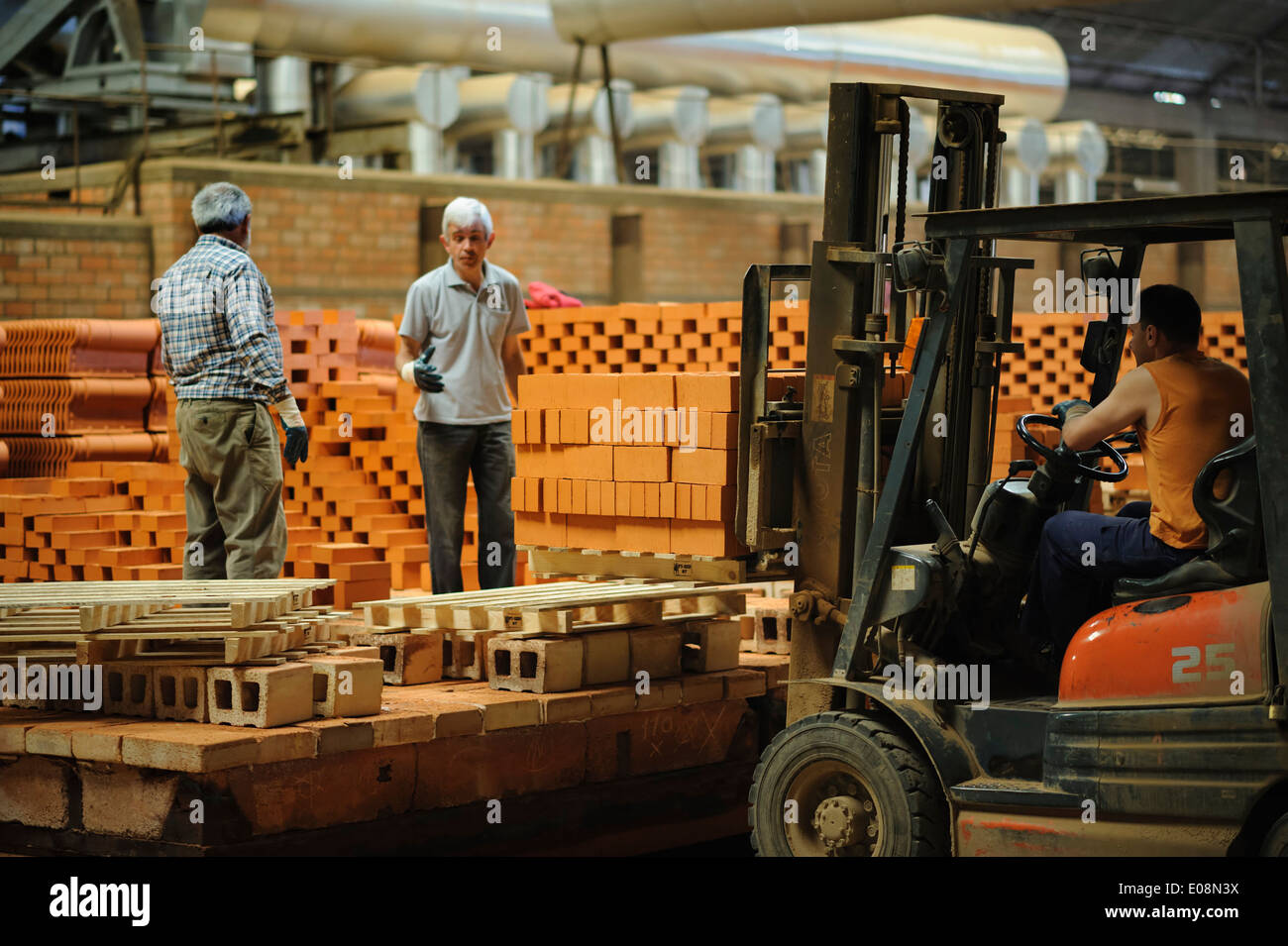 Brick manufacturing hi-res stock photography and images - Alamy