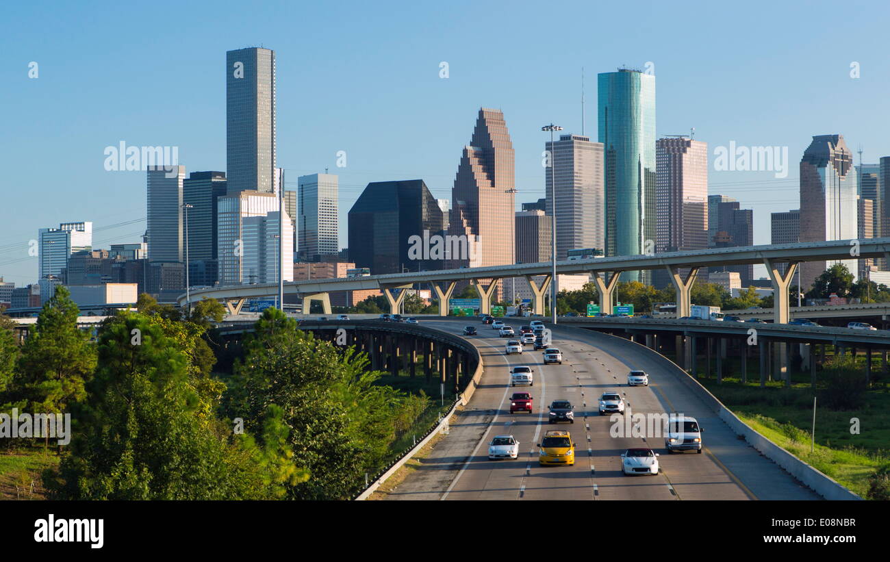 Houston highway hi-res stock photography and images - Alamy