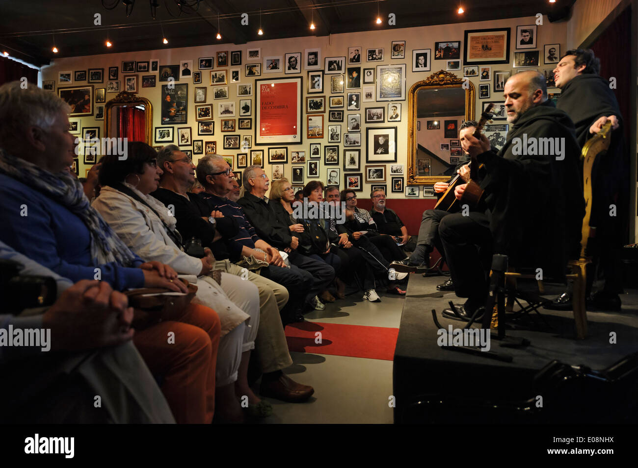Audience in Fado concert in Portugal Stock Photo - Alamy
