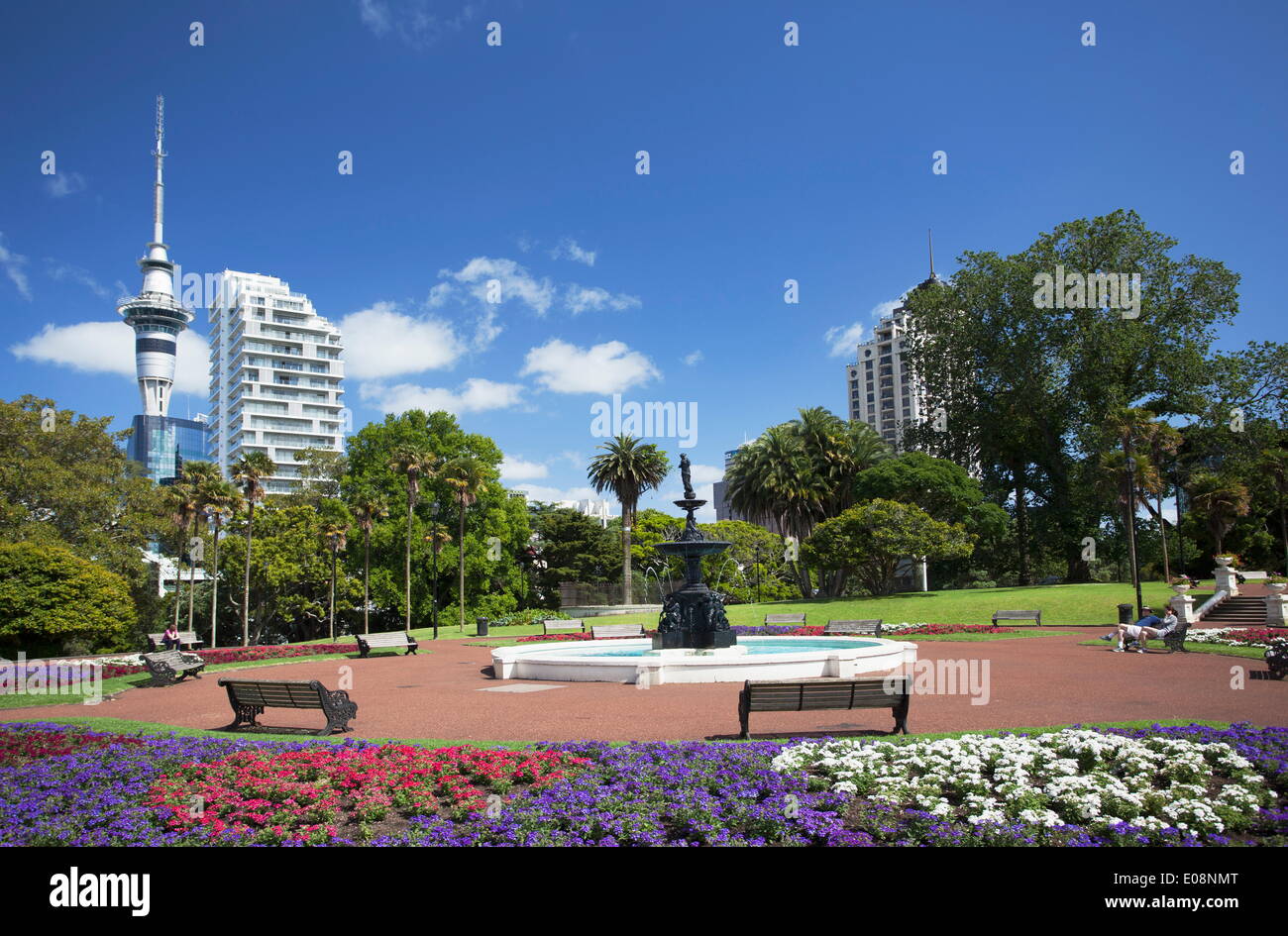 Albert park in auckland city hi-res stock photography and images - Alamy