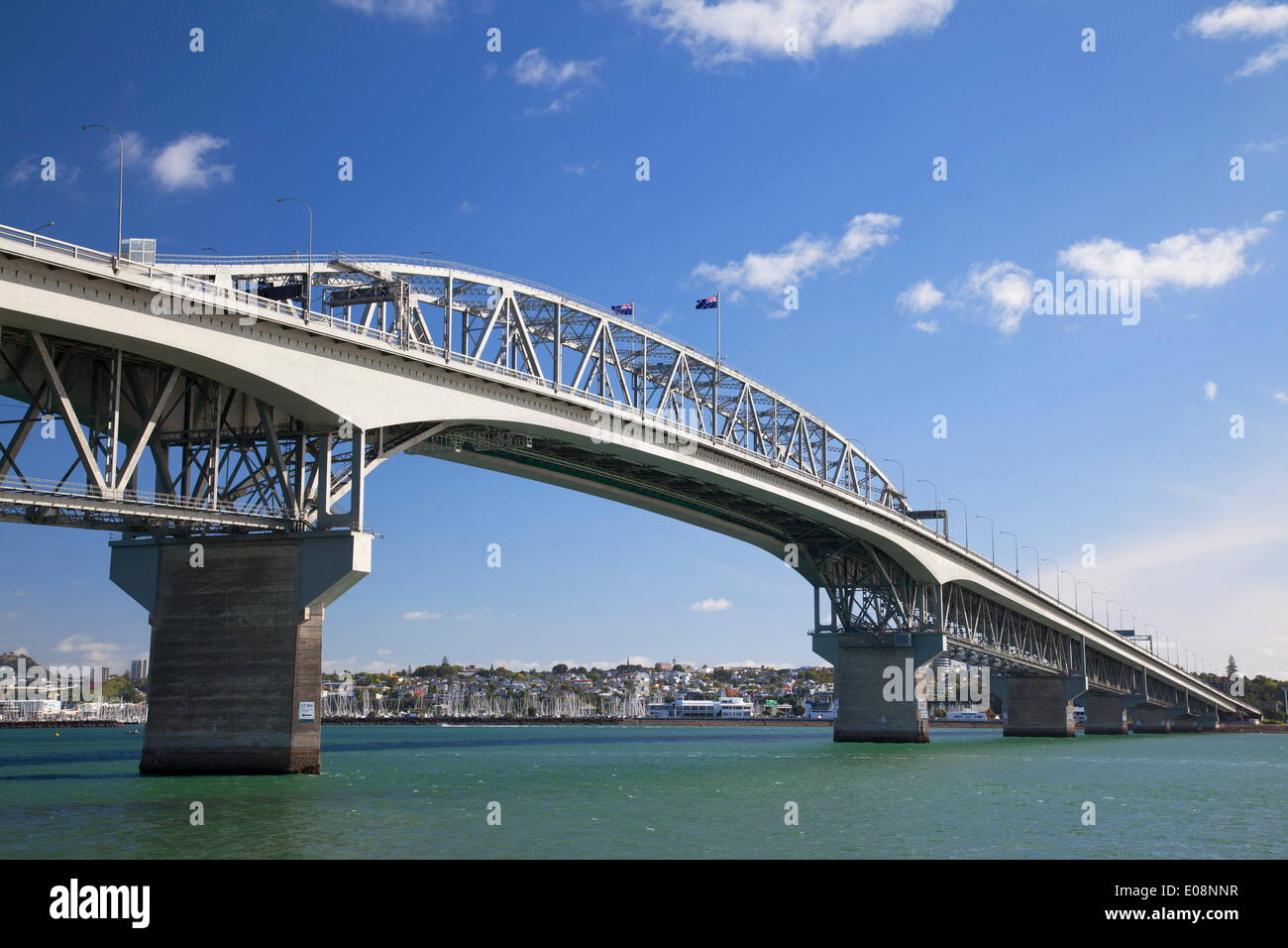 Auckland Harbour Bridge, Auckland, North Island, New Zealand, Pacific ...