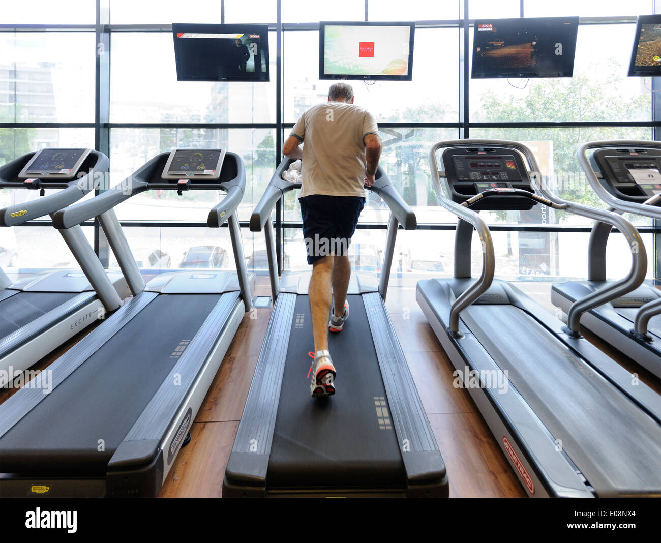 Man inside alone mature hi-res stock photography and images - Alamy
