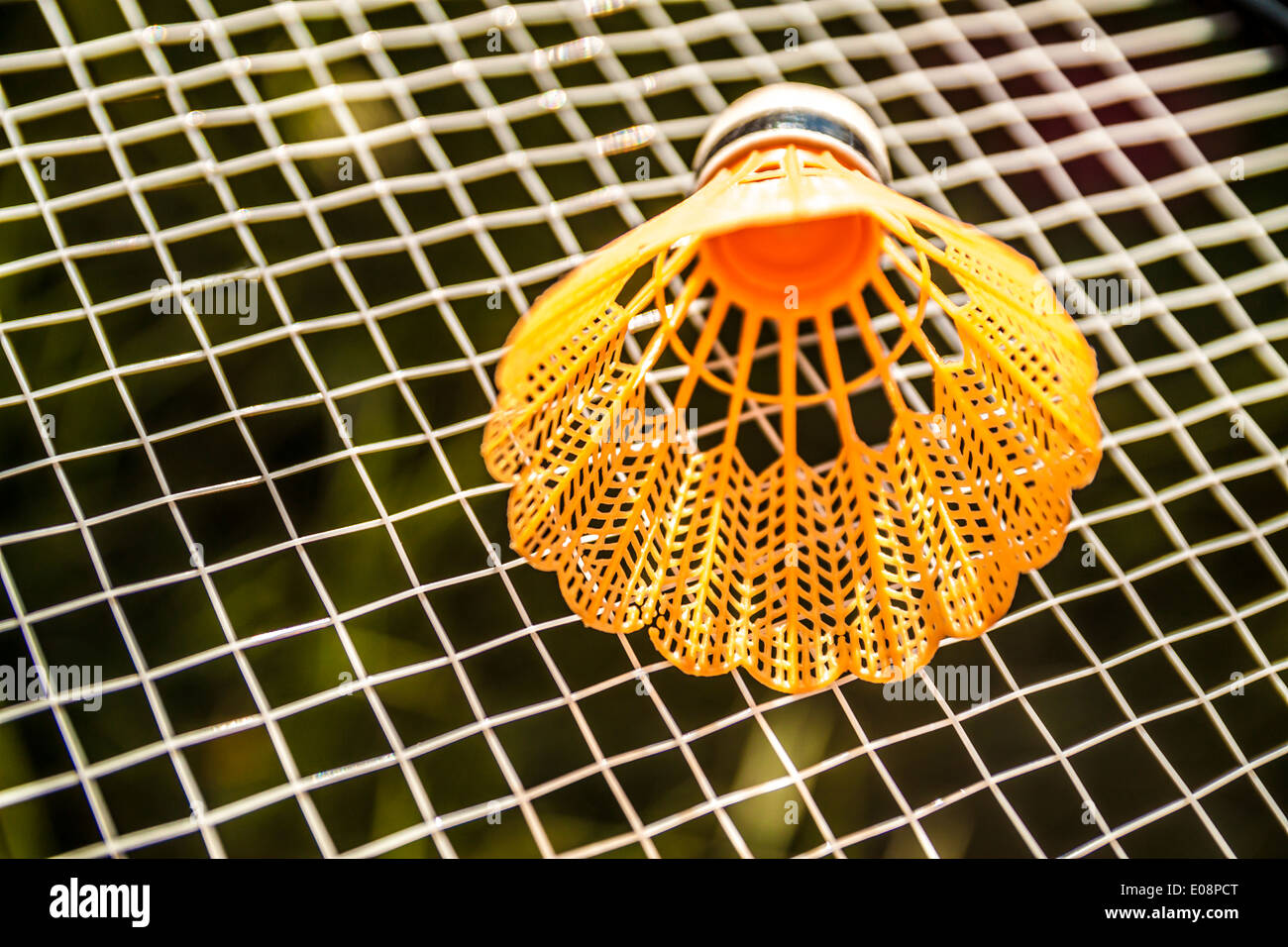 Shuttlecock photo for badminton Stock Photo - Alamy