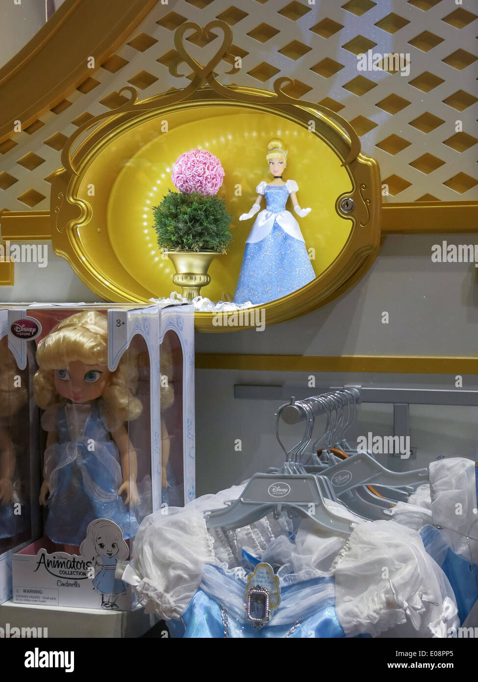 Official Disney Store in Times Square, NYC, USA Stock Photo - Alamy