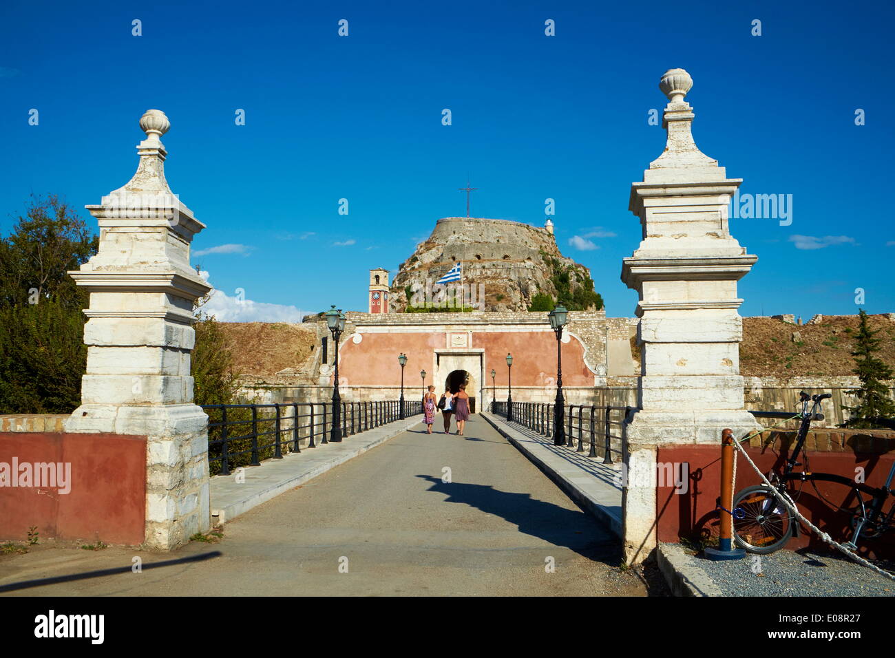 Old Fortress, Kerkyra city, UNESCO World Heritage Site, Corfu, Ionian ...