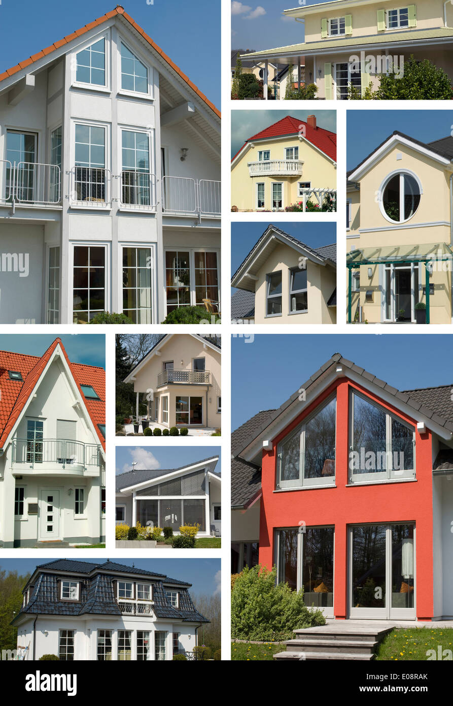 Building architecture collage hi-res stock photography and images - Alamy