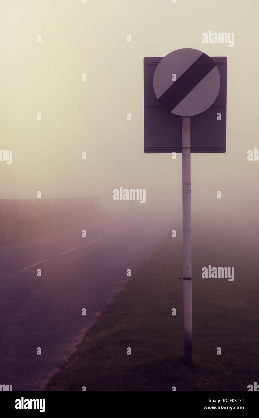 National speed limit sign hi-res stock photography and images - Alamy