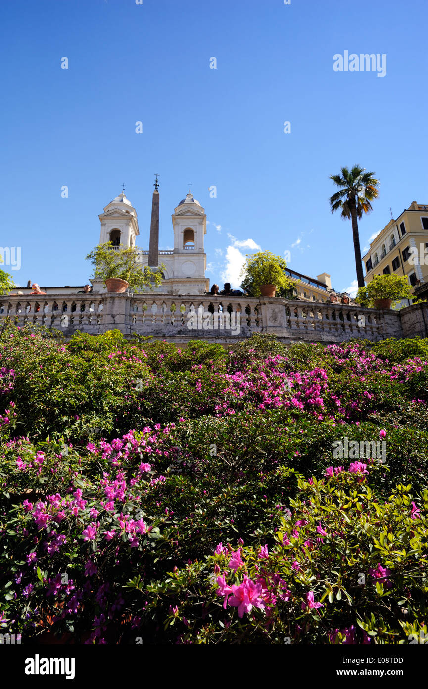 The spanish steps hi-res stock photography and images - Alamy