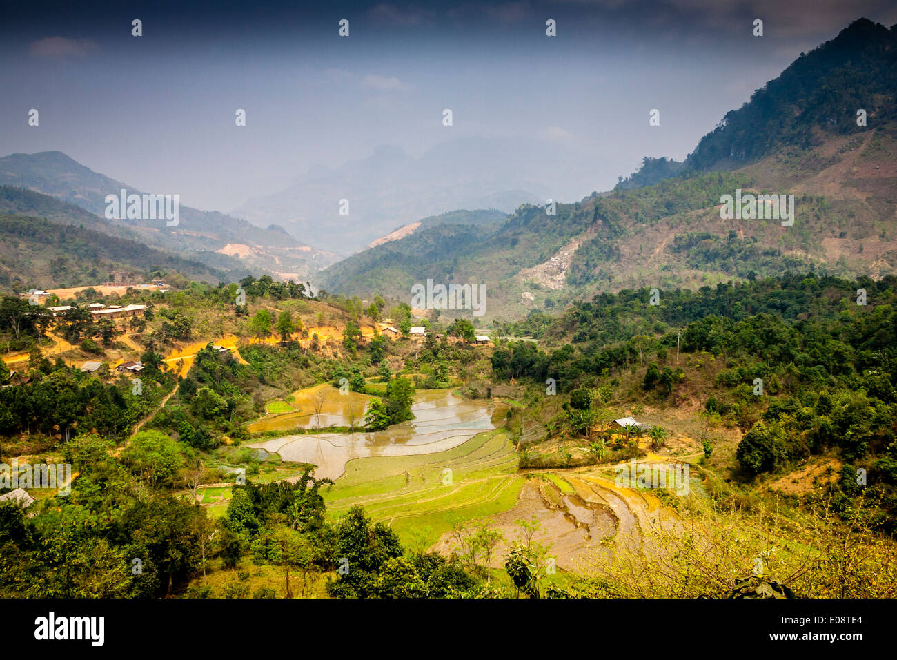The Scenery Around Bac Ha, Lao Cai Province, Vietnam Stock Photo - Alamy