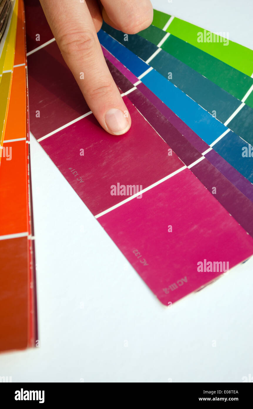 Pastel color palette hi-res stock photography and images - Alamy