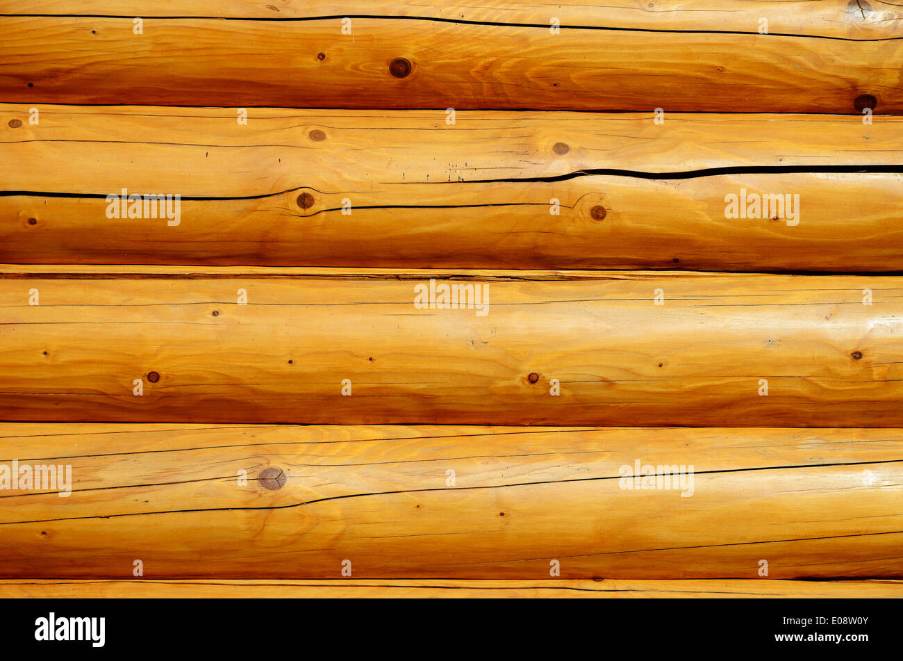Timber wall of the log house Stock Photo - Alamy