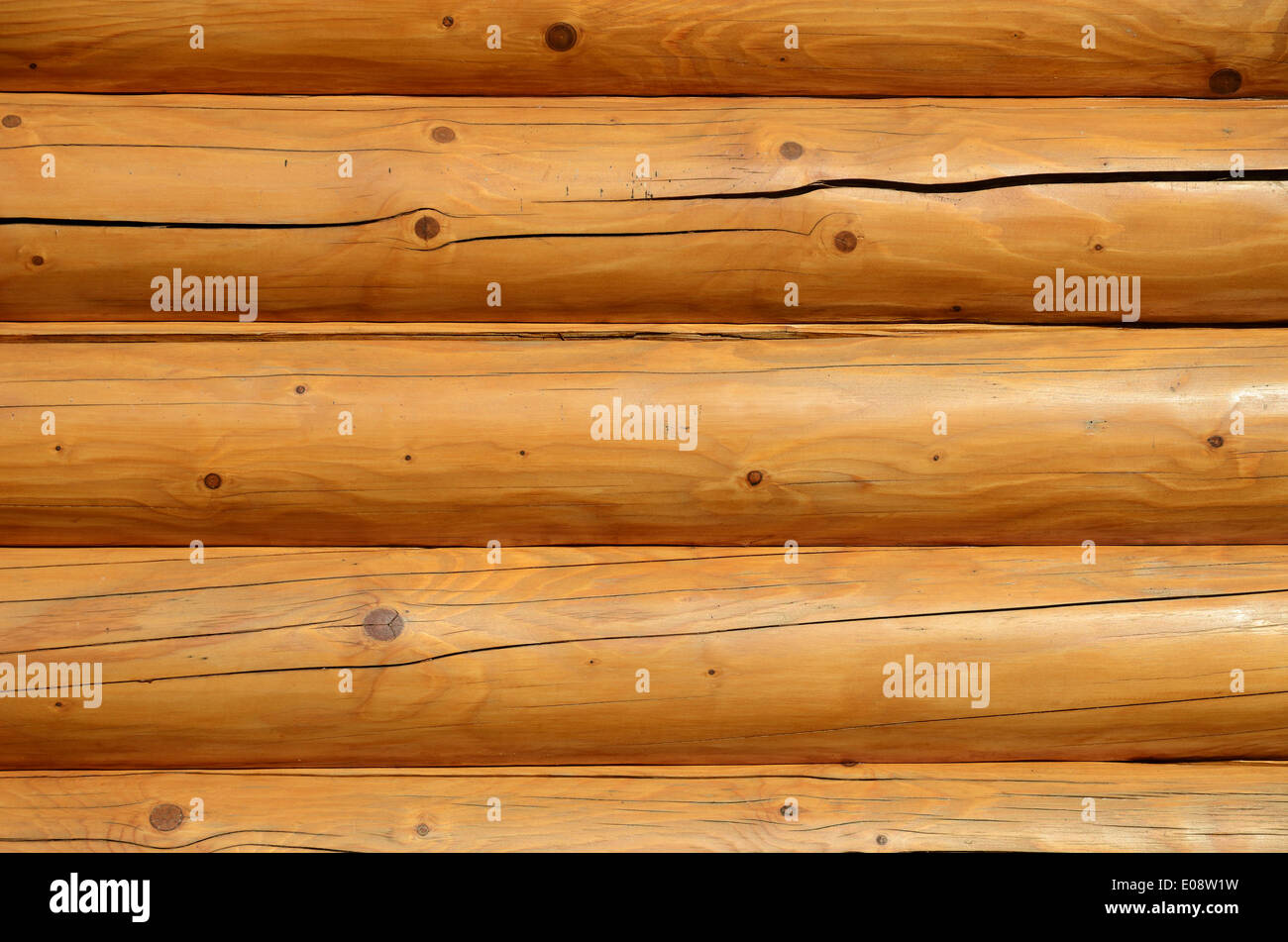 Timber wall of the log house Stock Photo - Alamy