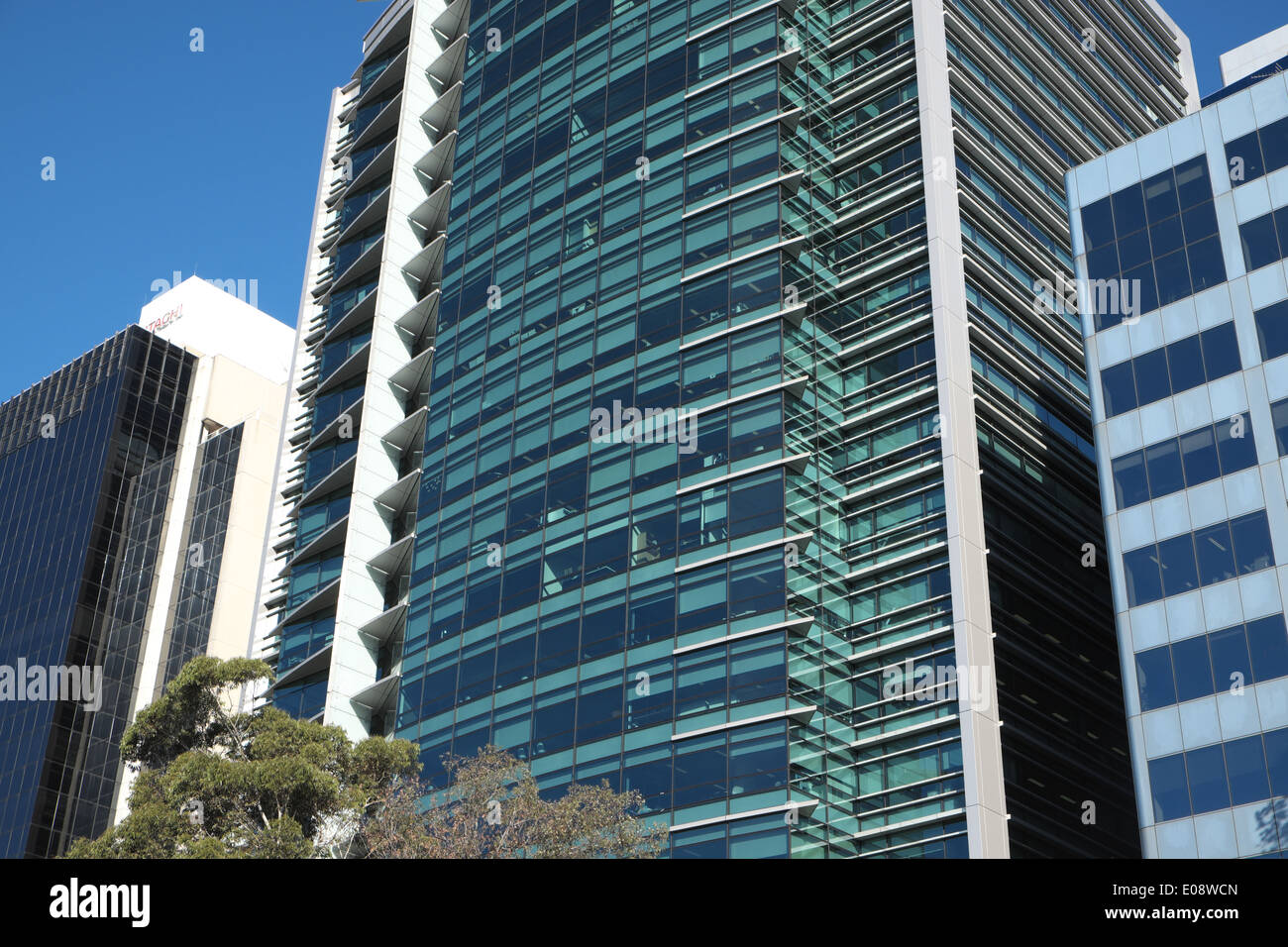 North sydney business district and offices viewed from the approach to ...