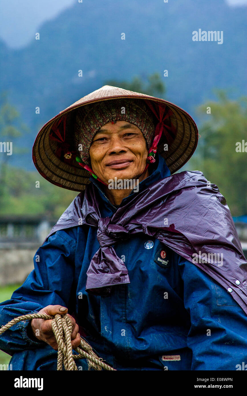Local Man Riding A Water Buffalo, Hoa Lu, Ninh Bình Province, Vietnam ...