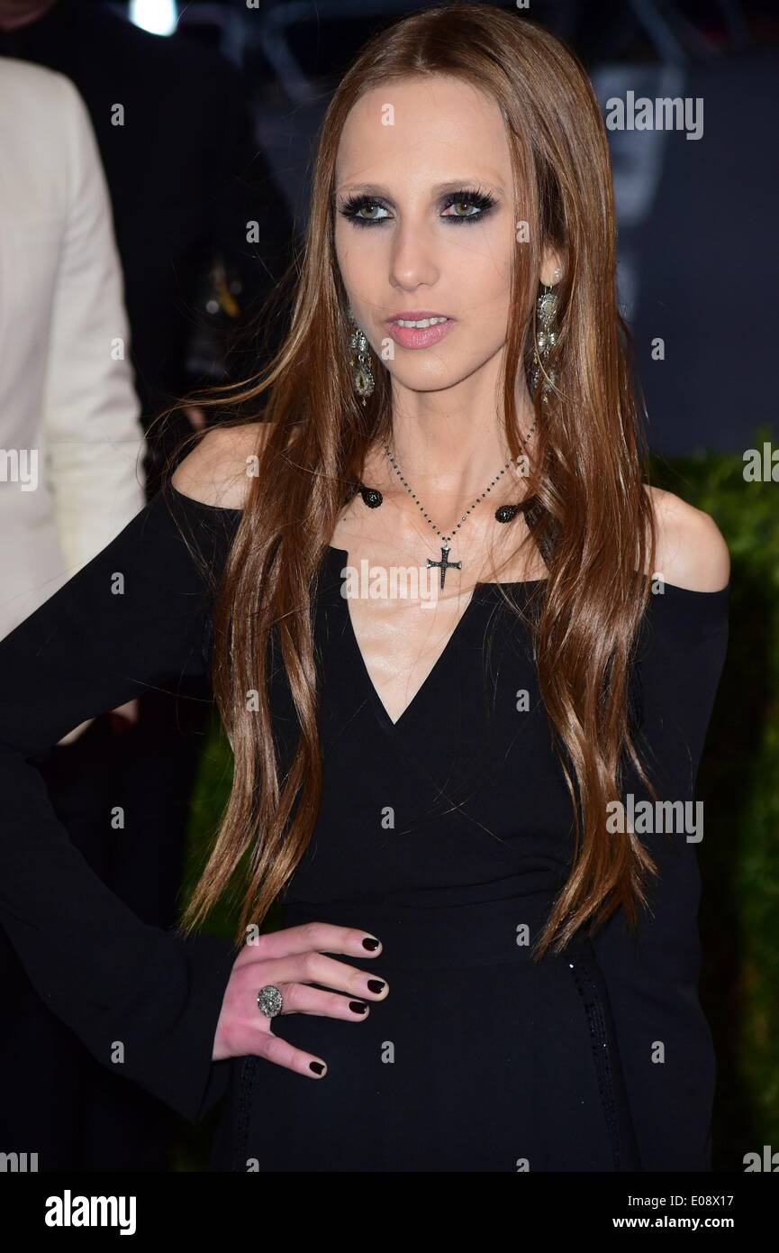 New York, NY, USA. 5th May, 2014. Allegra Versace at arrivals for ...