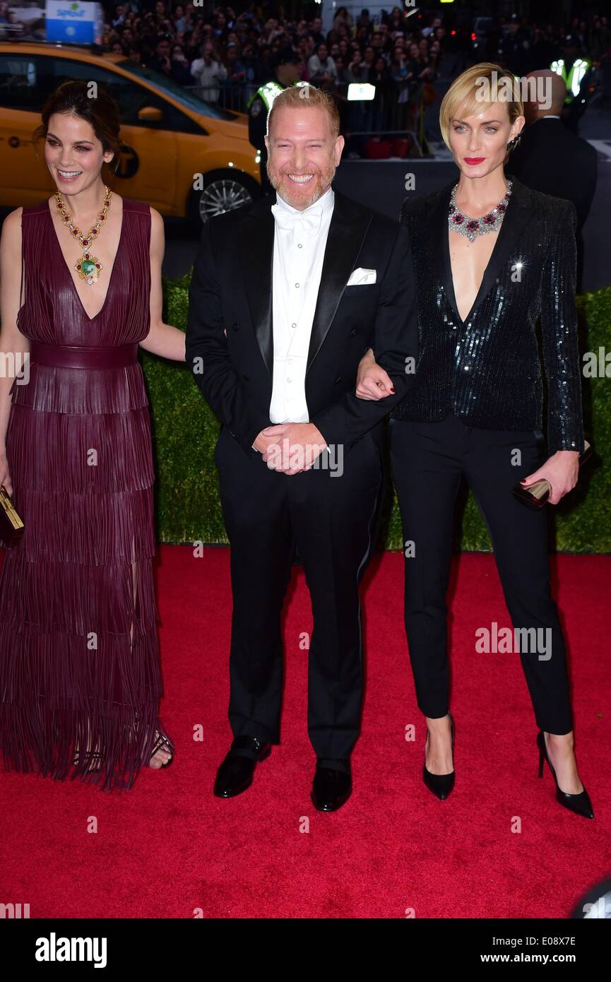 New York, NY, USA. 5th May, 2014. Michelle Monaghan, Amber Valletta at ...