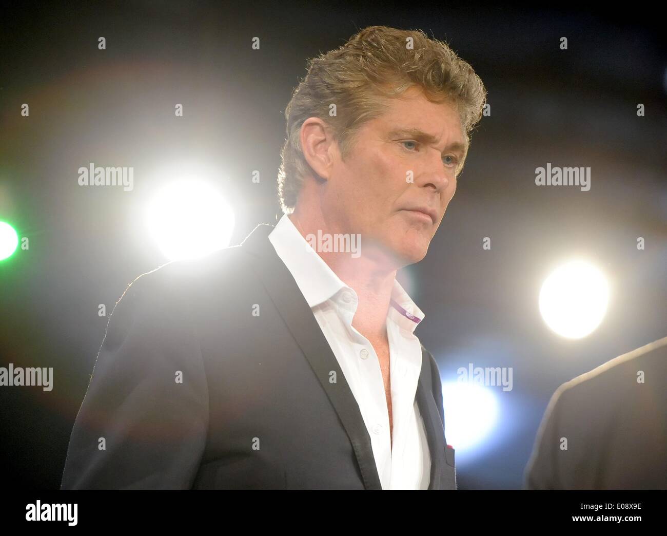 Berlin, Germany. 06th May, 2014. American singer David Hasselhoff ...