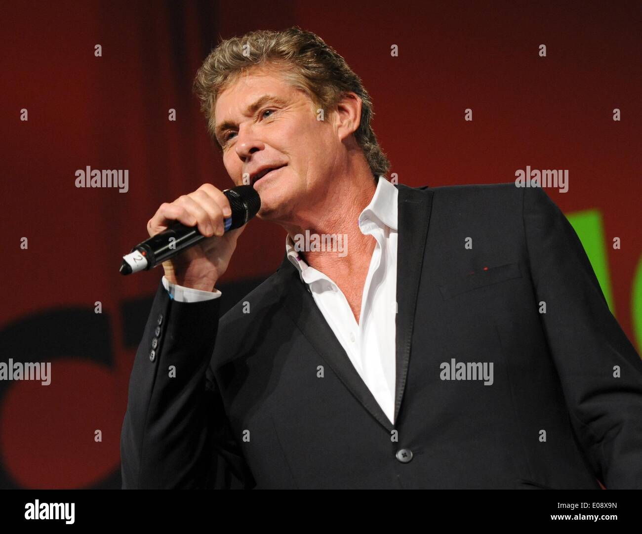 Berlin, Germany. 06th May, 2014. American singer David Hasselhoff ...