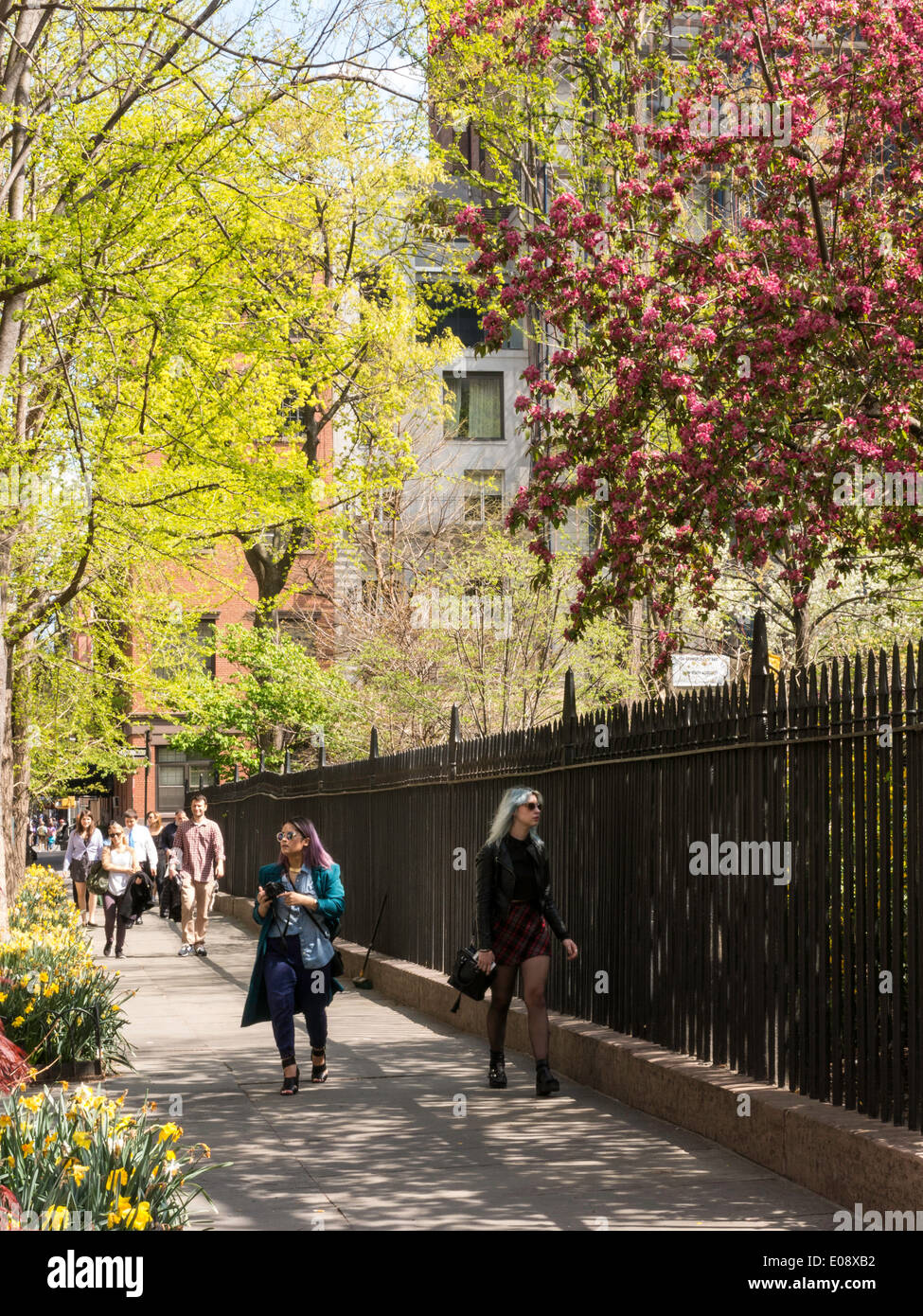 Gramercy Park in Springtime, NYC, USA Stock Photo - Alamy
