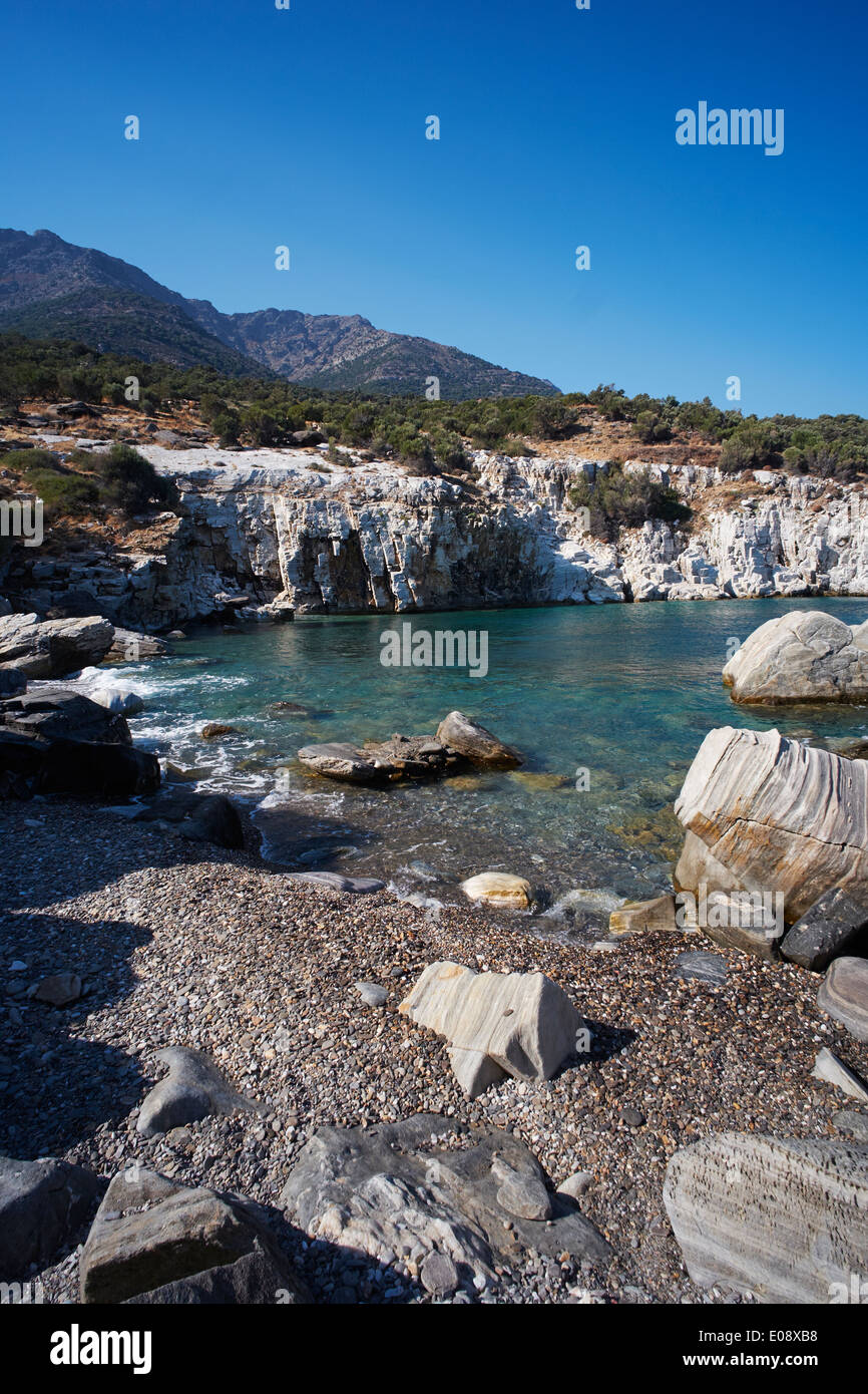 Beach in Ikaria, Greece Stock Photo - Alamy