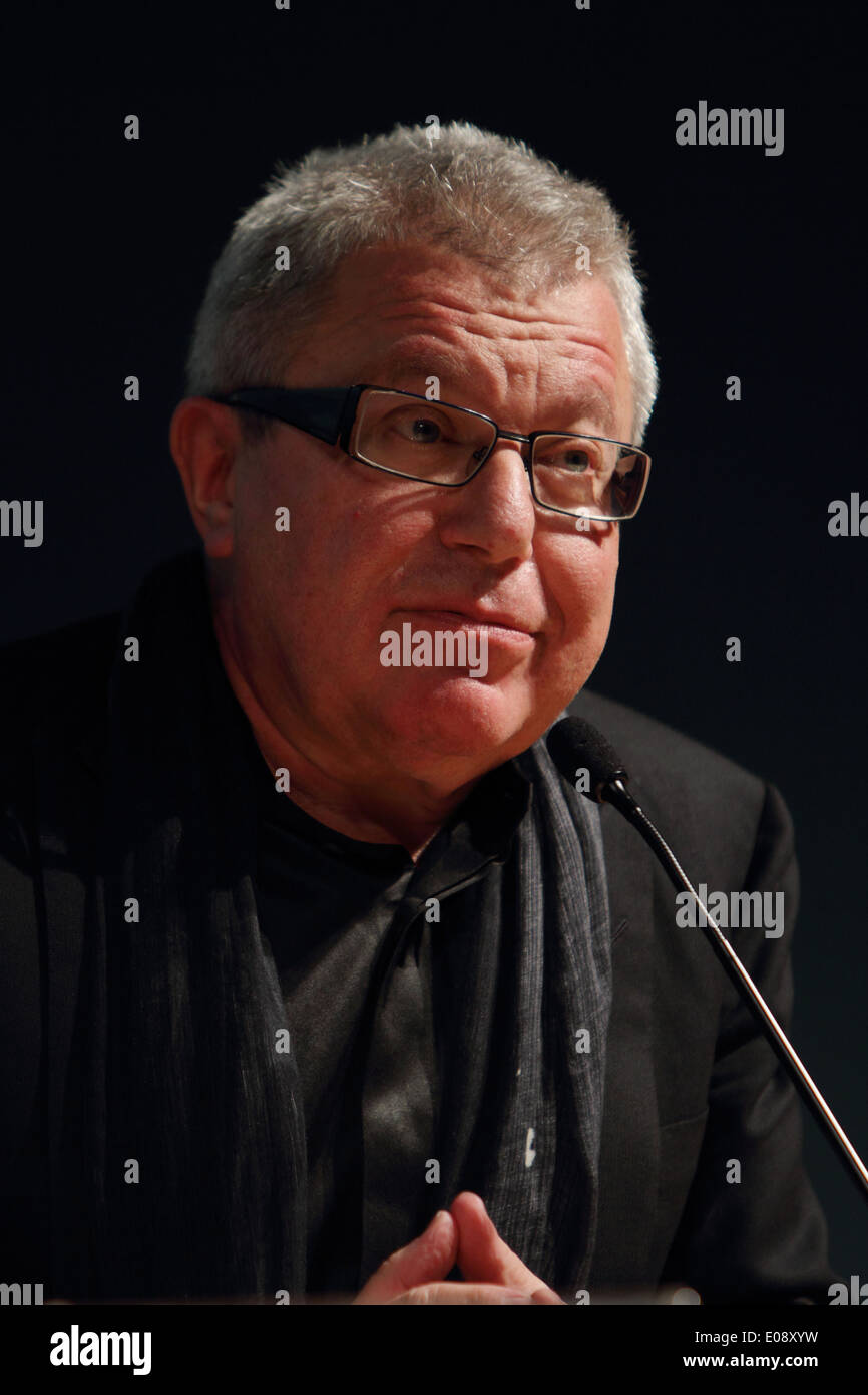 Polish-American architect Daniel Libeskind (born in 1946) conference at ...