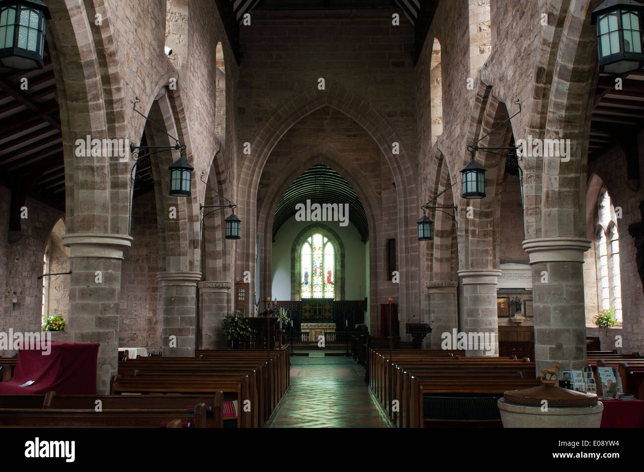 St. Bartholomew`s Church, Much Marcle, Herefordshire, England, UK Stock ...