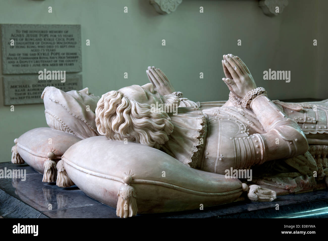 The Kyrle tomb, St. Bartholomew`s Church, Much Marcle, Herefordshire ...
