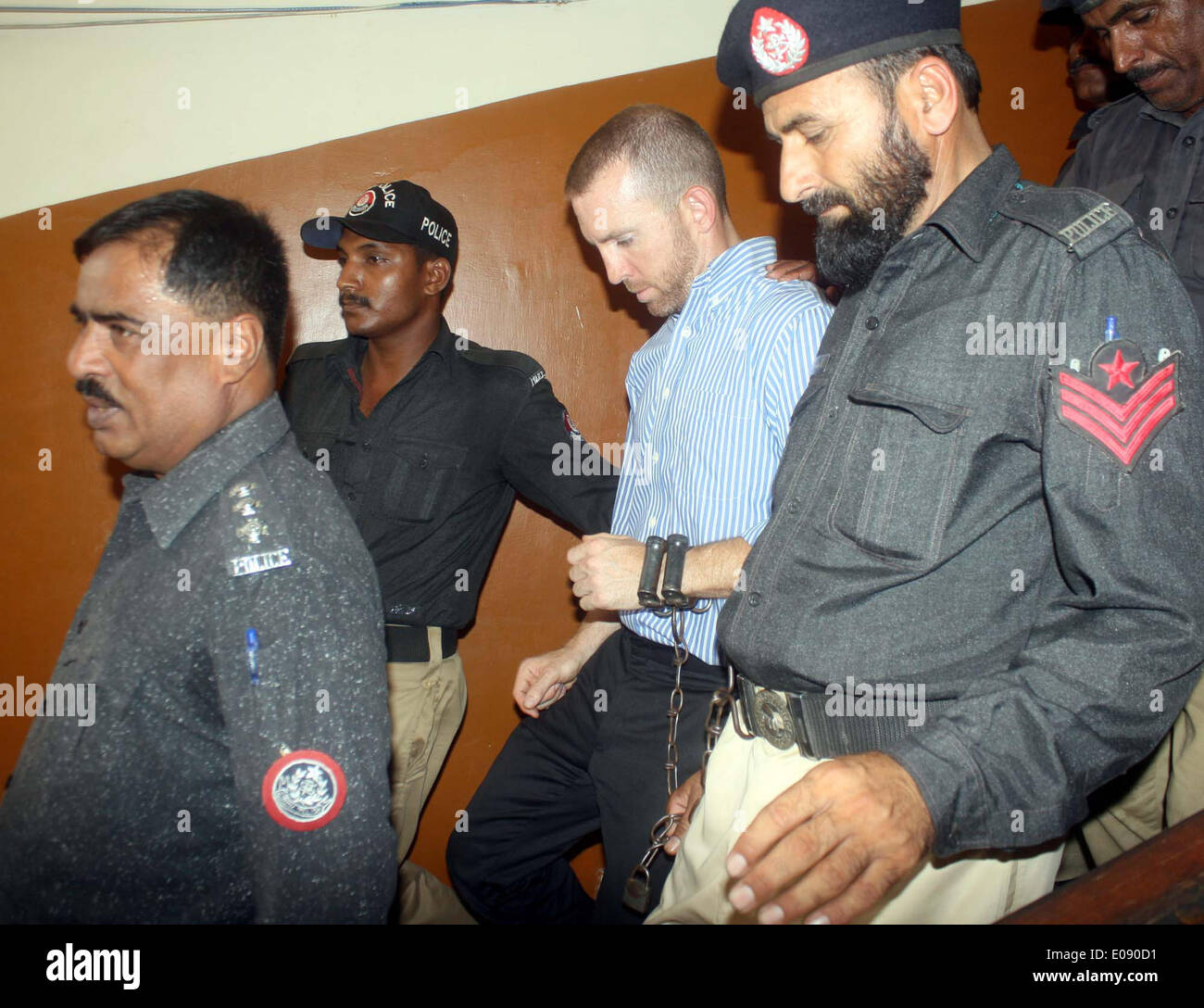 Police official escorting U.S Citizen named Jewel who arrested by ...