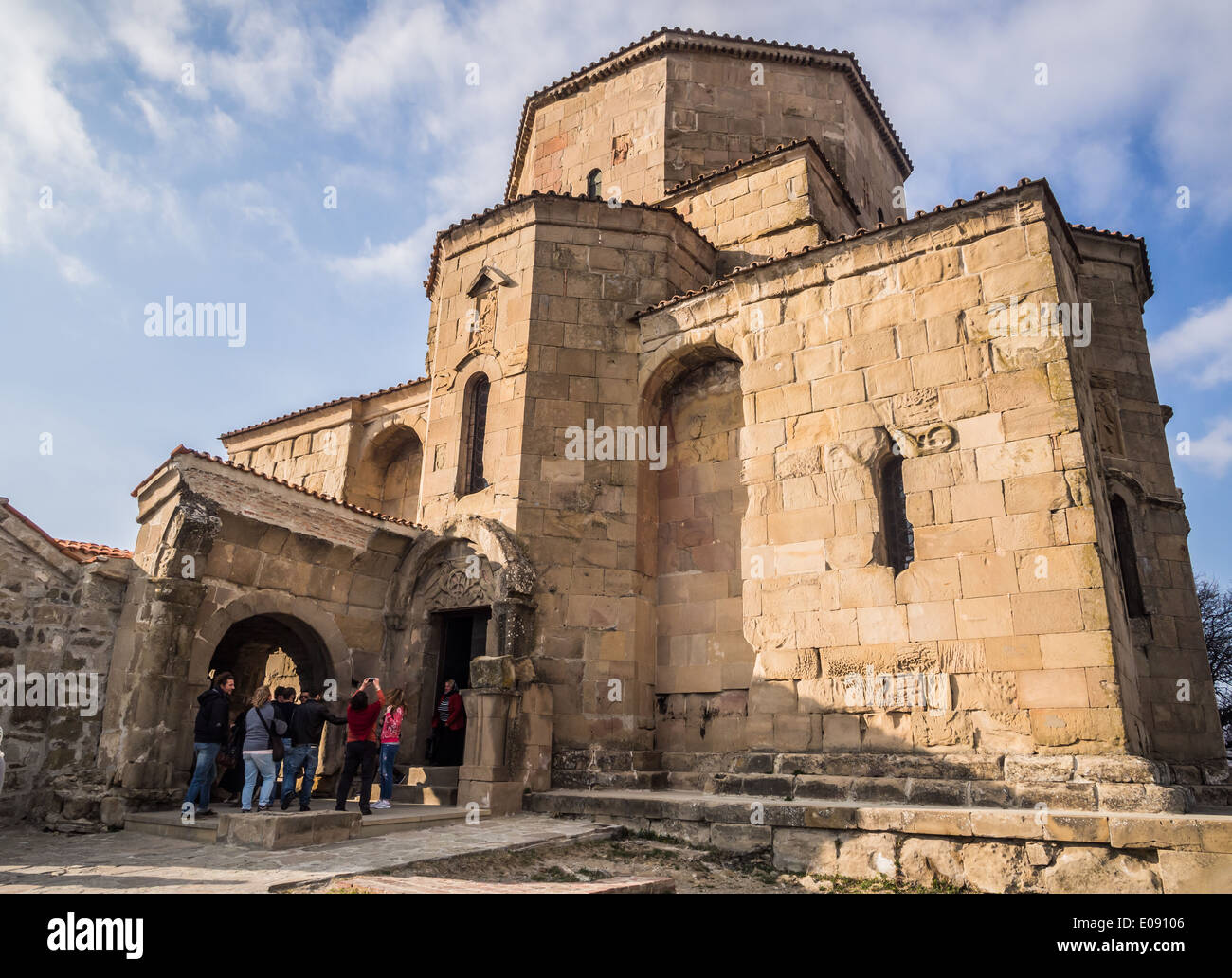 Jvari Monastery near Mtskheta, the old capital of Georgia. The ...