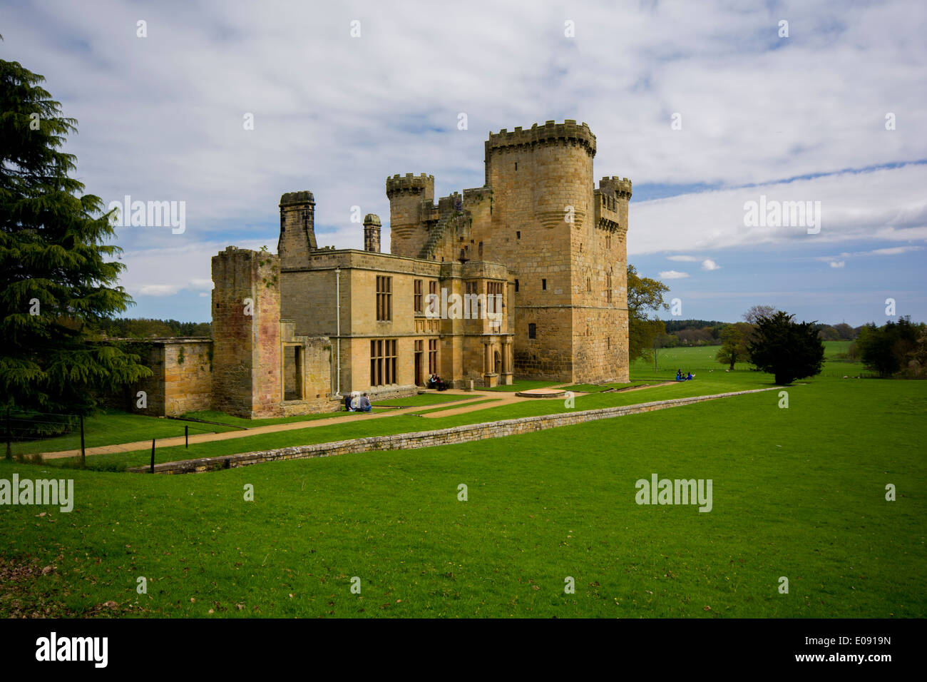 Belsay castle hi-res stock photography and images - Alamy
