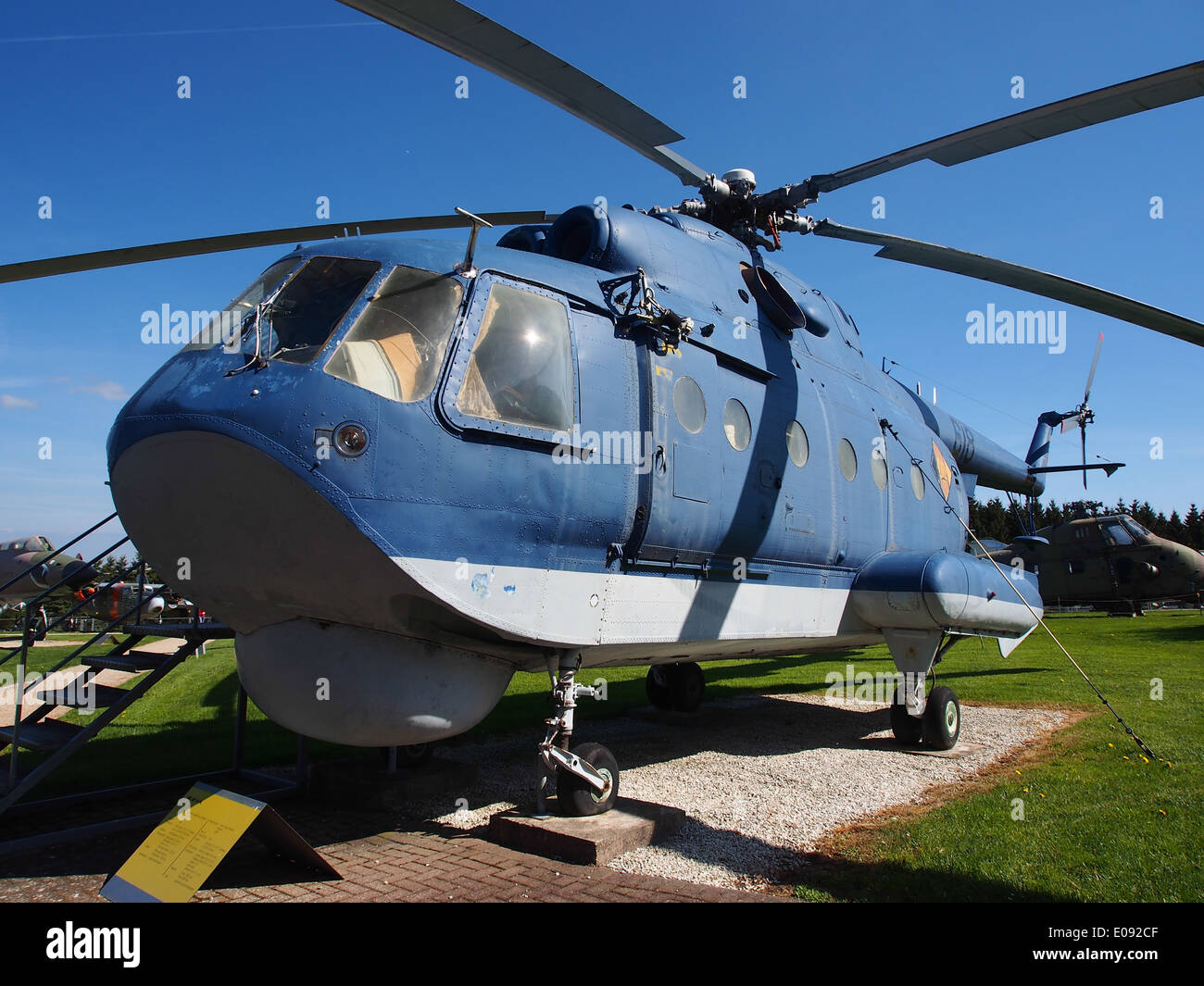 The Mil Mi-14 PL, a Soviet-era helicopter, was used for submarine ...