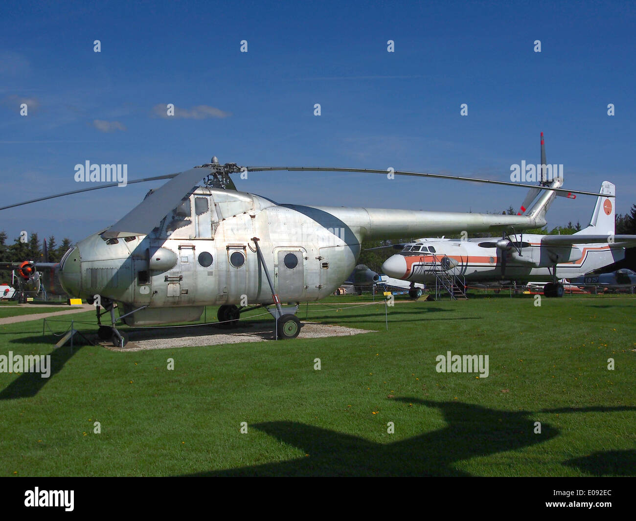 The Mil Mi-4 is a Soviet-designed medium transport helicopter ...