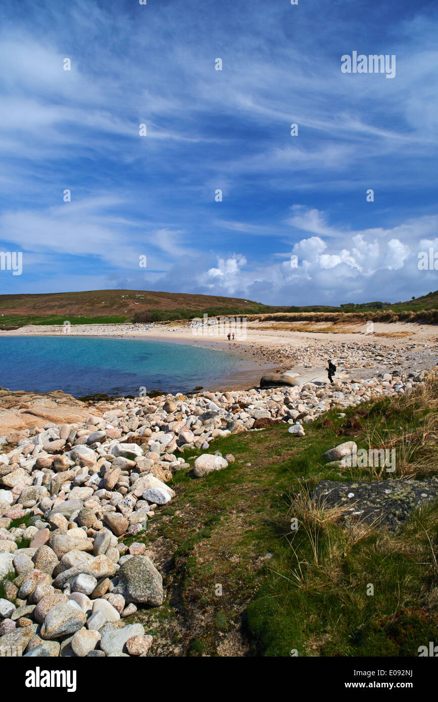 Beach on bryher hi-res stock photography and images - Alamy