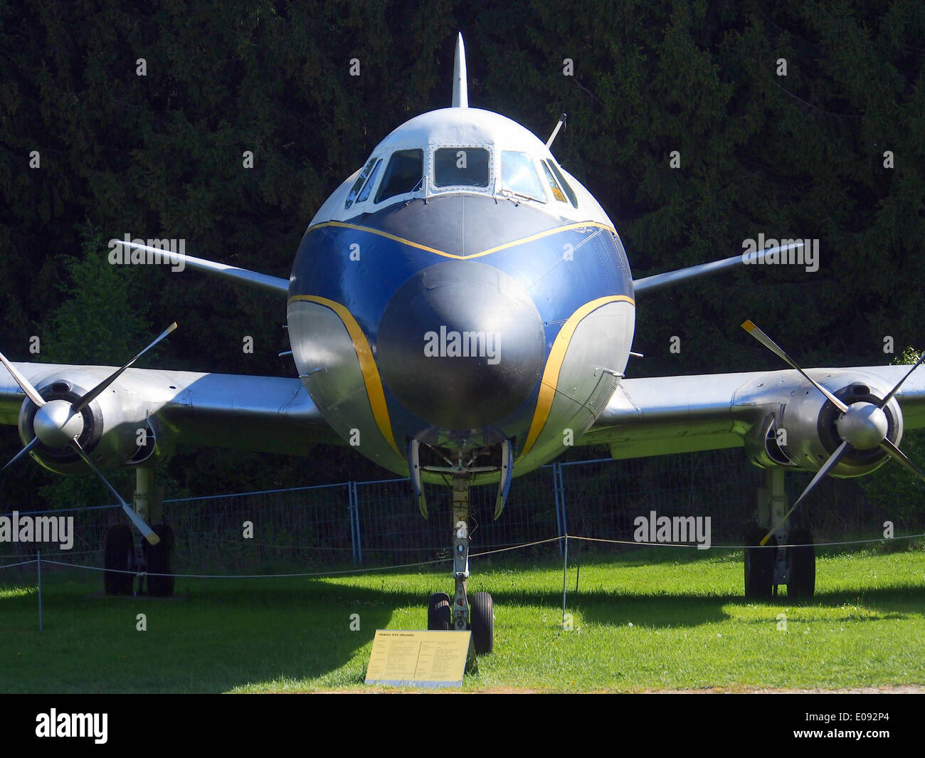 The Vickers 814 Viscount, a British-made turboprop airliner, is part of ...