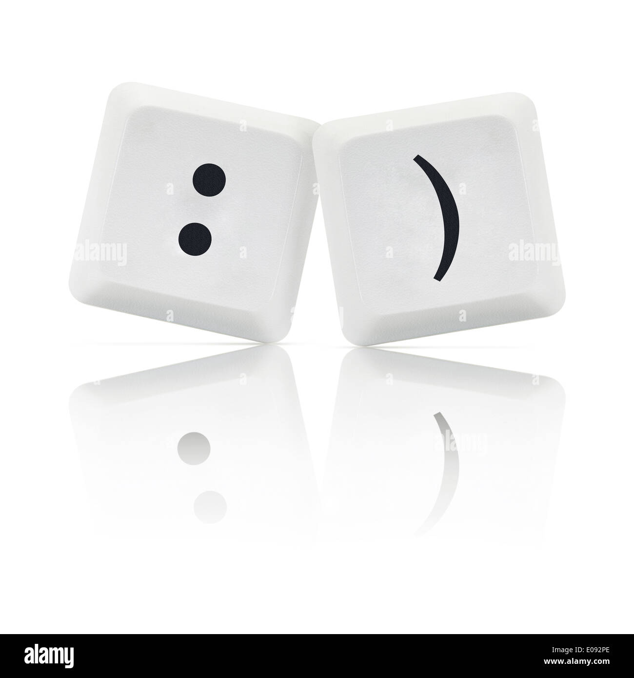 Computer keyboard smiley face hi-res stock photography and images - Alamy