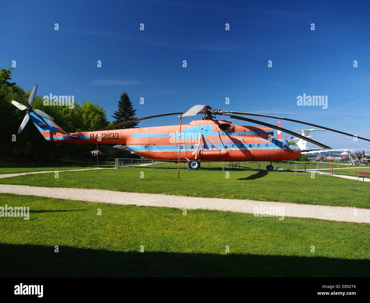 The Mil Mi-6A Hook (RA 21133) is a Soviet-designed heavy transport ...